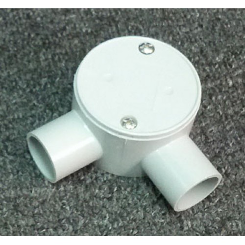 Shallow Junction Box With Two Way 25mm Angle